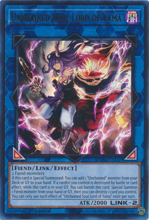 Unchained Soul Lord of Yama | Yu-Gi-Oh! Wiki | Fandom