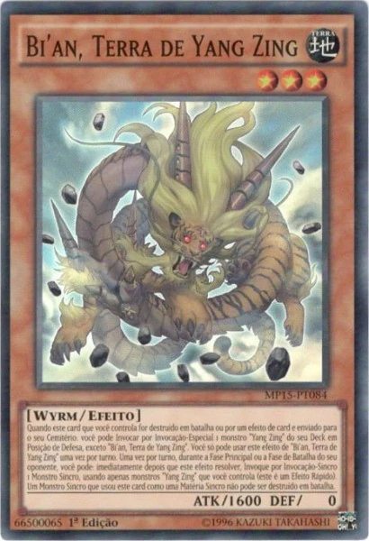 Bi'an, Earth of the Yang Zing | Yu-Gi-Oh! Wiki | Fandom