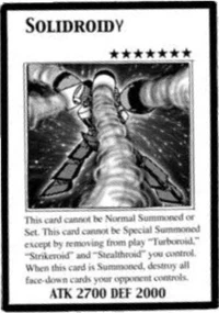 Solidroid γ | Yu-Gi-Oh! Wiki | Fandom