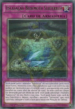 Subterror Behemoth Burrowing | Yu-Gi-Oh! Wiki | Fandom