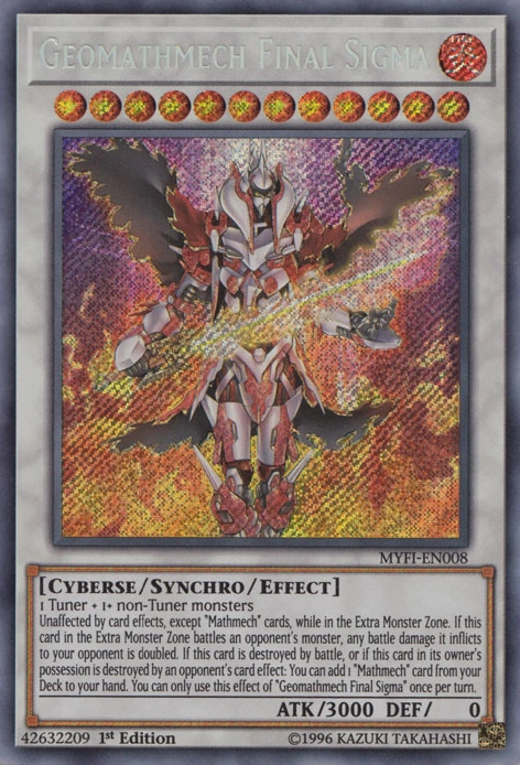 Card Gallery:Geomathmech Final Sigma | Yu-Gi-Oh! Wiki | Fandom