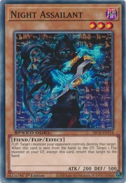 Card Errata:Night Assailant | Yu-Gi-Oh! Wiki | Fandom