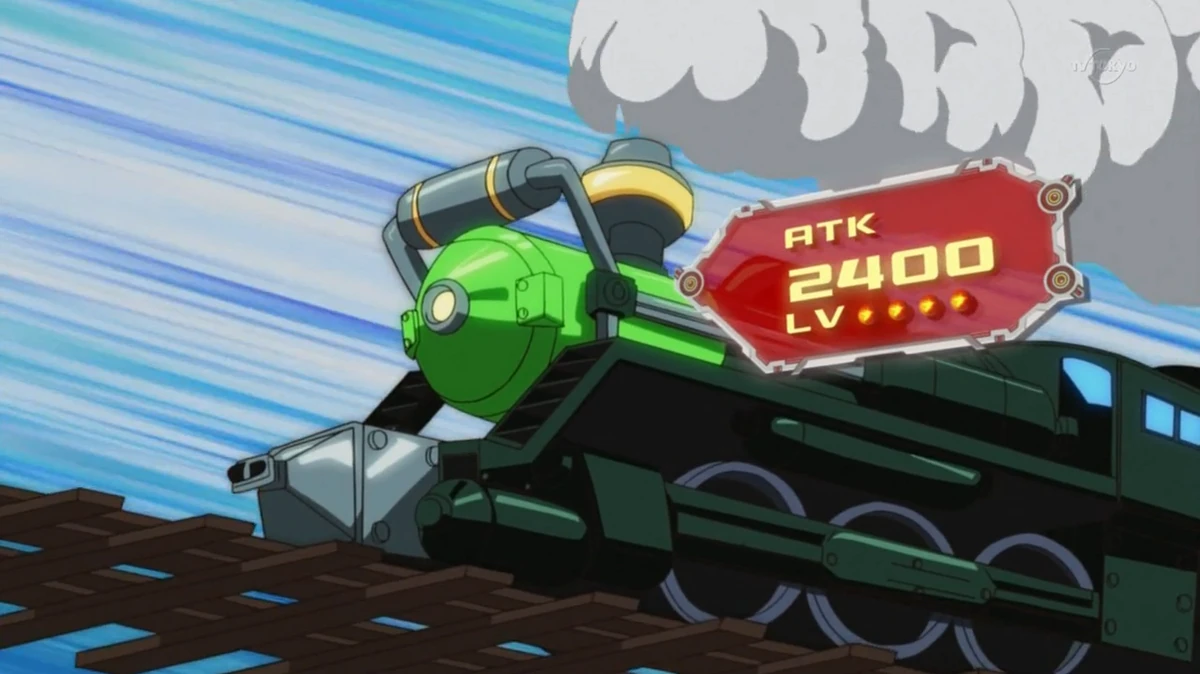 Lionhearted Locomotive (anime) | Yu-Gi-Oh! Wiki | Fandom