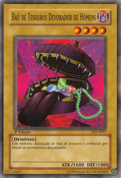 Card Errata:Man-Eating Treasure Chest | Yu-Gi-Oh! Wiki | Fandom
