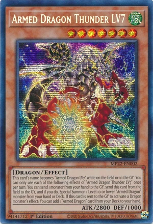 Armed Dragon Thunder LV7 | Yu-Gi-Oh! Wiki | Fandom