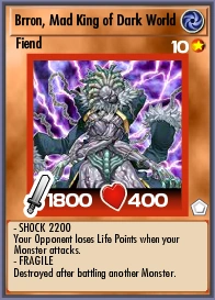 Brron, Mad King of Dark World (BAM) | Yu-Gi-Oh! Wiki | Fandom