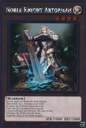 Noble Knight Artorigus | Yu-Gi-Oh! Wiki | Fandom