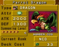 Parrot Dragon (DOR) | Yu-Gi-Oh! Wiki | Fandom
