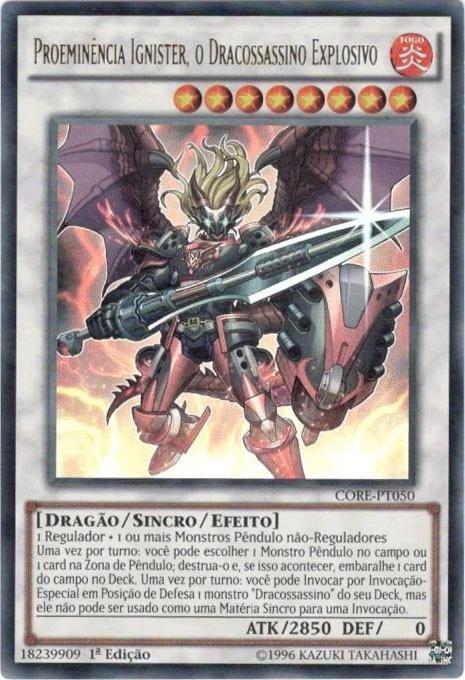 Ignister Prominence, the Blasting Dracoslayer | Yu-Gi-Oh! Wiki | Fandom