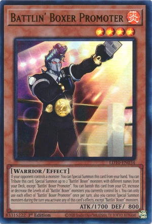 Battlin' Boxer Promoter | Yu-Gi-Oh! Wiki | Fandom