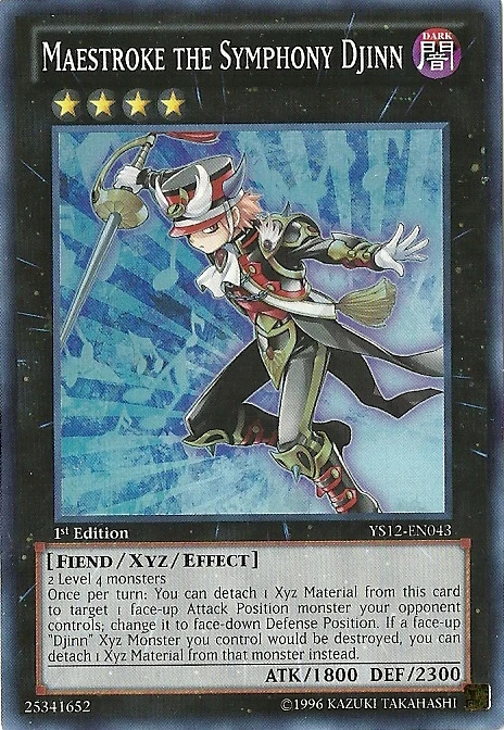 Card Gallery:Maestroke the Symphony Djinn | Yu-Gi-Oh! Wiki | Fandom