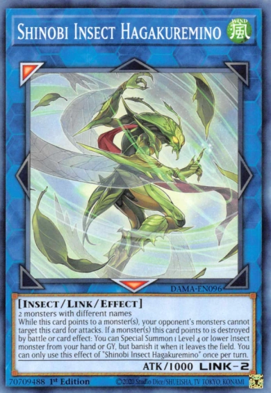 Shinobi Insect Hagakuremino | Yu-Gi-Oh! Wiki | Fandom