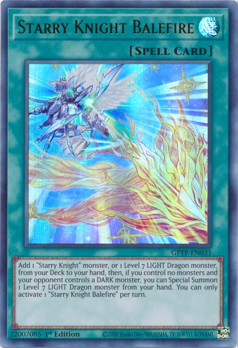 Starry Knight Balefire | Yu-Gi-Oh! Wiki | Fandom