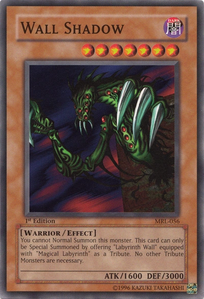 Card Errata:Wall Shadow | Yu-Gi-Oh! Wiki | Fandom