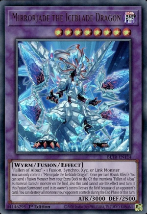 Mirrorjade the Iceblade Dragon | Yu-Gi-Oh! Wiki | Fandom