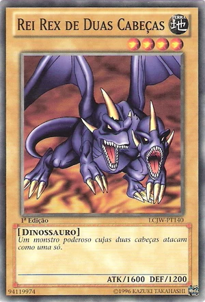 Two-Headed King Rex | Yu-Gi-Oh! Wiki | Fandom