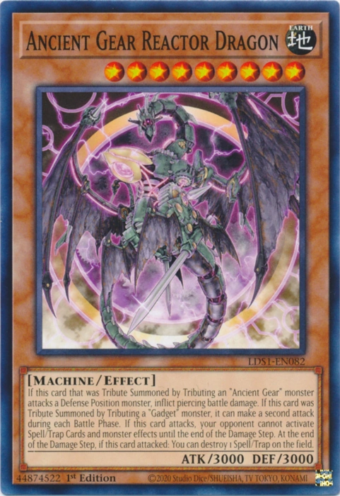 Ancient Gear Reactor Dragon | Yu-Gi-Oh! Wiki | Fandom