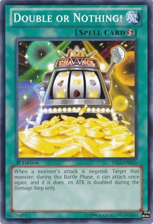 Double or Nothing! | Wikia Yu-Gi-Oh! tiếng Việt | Fandom
