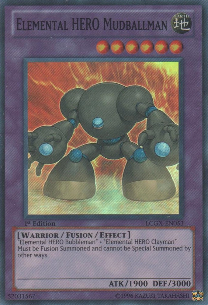 Card Gallery:Elemental HERO Mudballman | Yu-Gi-Oh! Wiki | Fandom
