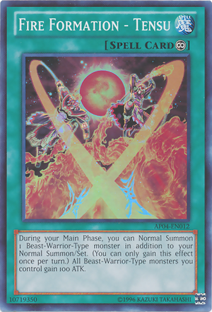 Fire Formation - Tensu | Yu-Gi-Oh! Wiki | Fandom