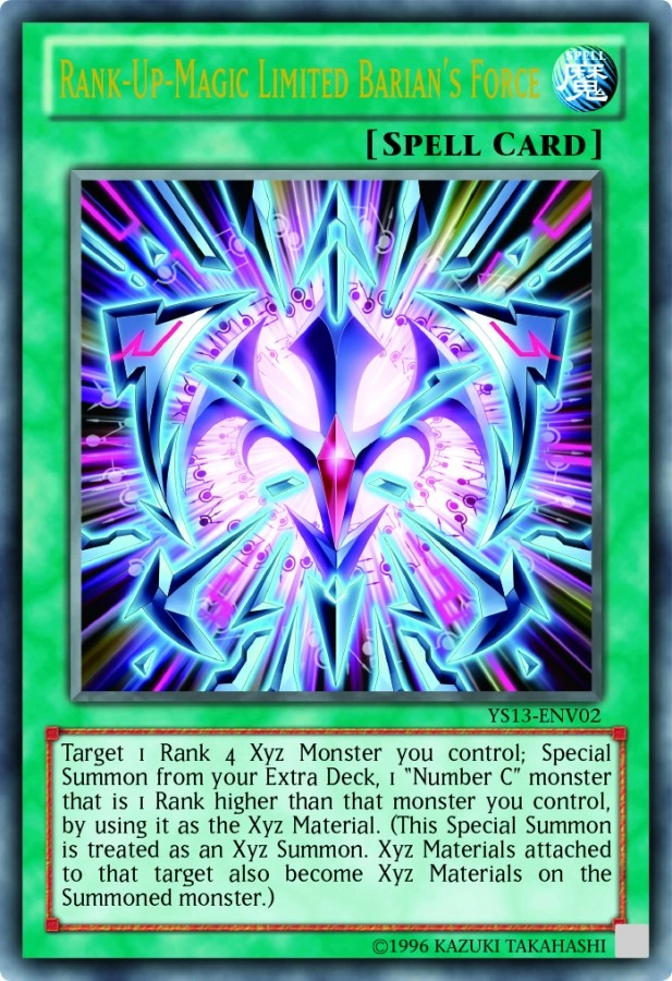 Card Gallery:Rank-Up-Magic Limited Barian's Force | Yu-Gi-Oh! Wiki | Fandom