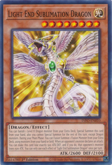 Light End Sublimation Dragon | Yu-Gi-Oh! Wiki | Fandom