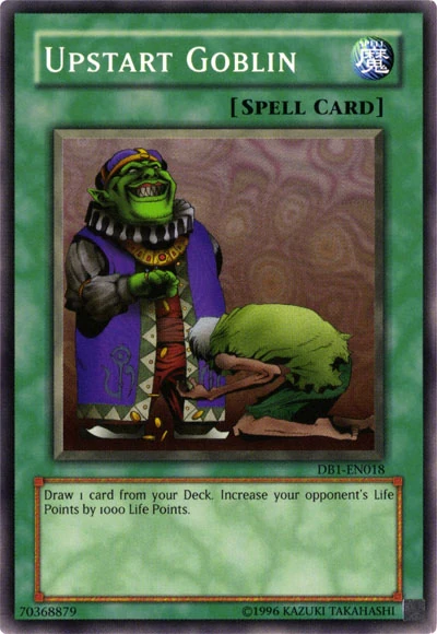 Card Gallery:Upstart Goblin | Yu-Gi-Oh! Wiki | Fandom