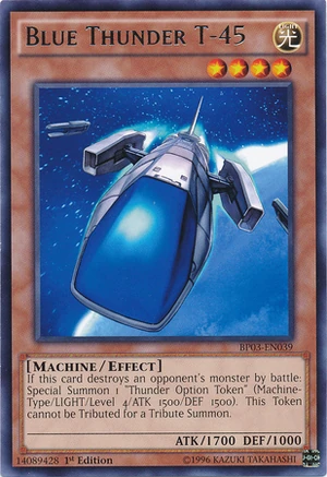 Blue Thunder T-45 | Yu-Gi-Oh! Wiki | Fandom
