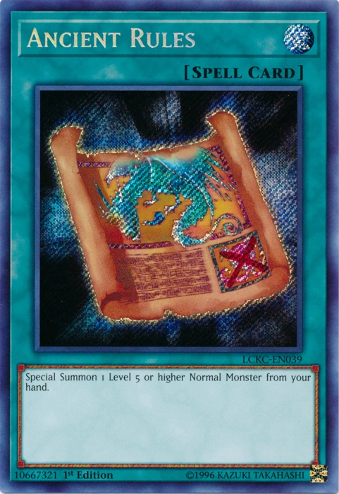 Ancient Rules | Yu-Gi-Oh! Wiki | Fandom