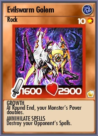 Evilswarm Golem (BAM) | Yu-Gi-Oh! Wiki | Fandom