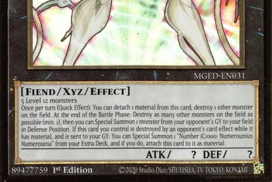 Yugioh Numero C1000 Numerronius O Gigante Divino Yu Gi Oh! Wiki