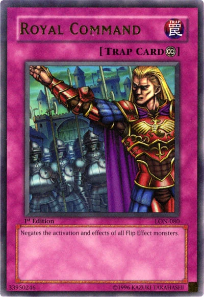 Card Errata:Royal Command | Yu-Gi-Oh! Wiki | Fandom