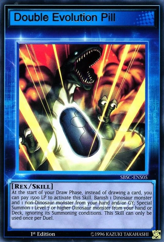 Card Gallery:Double Evolution Pill (Skill Card) | Yu-Gi-Oh! Wiki | Fandom