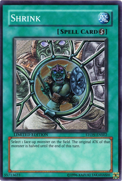 Card Gallery:Shrink | Yu-Gi-Oh! Wiki | Fandom
