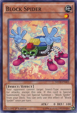 Block Spider | Yu-Gi-Oh! Wiki | Fandom