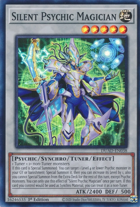 Silent Psychic Magician | Yu-Gi-Oh! Wiki | Fandom