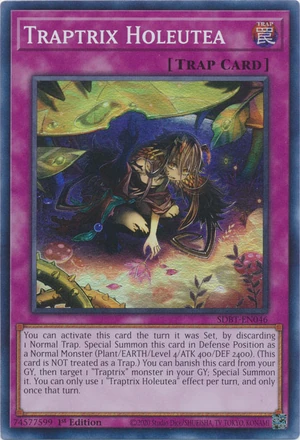 Traptrix Holeutea | Yu-Gi-Oh! Wiki | Fandom