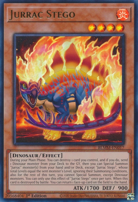 Jurrac Stego | Yu-Gi-Oh! Wiki | Fandom