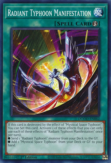 Radiant Typhoon Manifestation | Yu-Gi-Oh! Wiki | Fandom