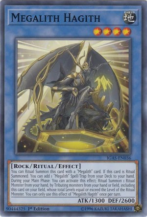 Megalith Hagith | Yu-Gi-Oh! Wiki | Fandom
