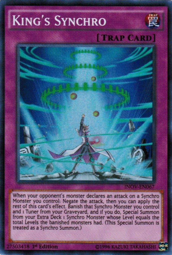 Card Gallery:King's Synchro | Yu-Gi-Oh! Wiki | Fandom