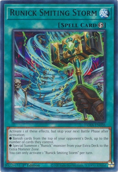 Runick Smiting Storm | Yu-Gi-Oh! Wiki | Fandom
