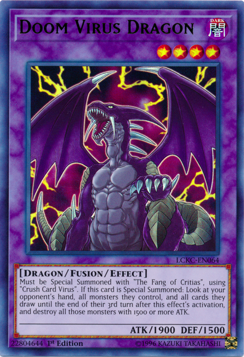 Doom Virus Dragon Wikia Yu Gi Oh Tiếng Việt Fandom