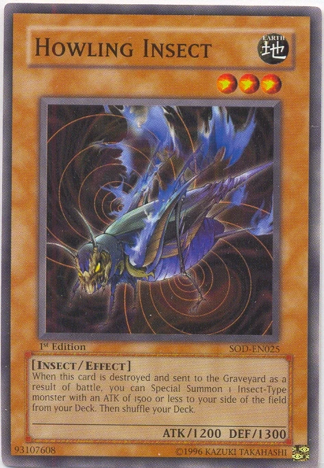 Card Gallery:Howling Insect | Yu-Gi-Oh! Wiki | Fandom