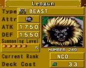 Card Gallery:Leogun | Yu-Gi-Oh! Wiki | Fandom