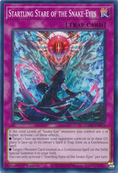 Startling Stare of the Snake-Eyes | Yu-Gi-Oh! Wiki | Fandom