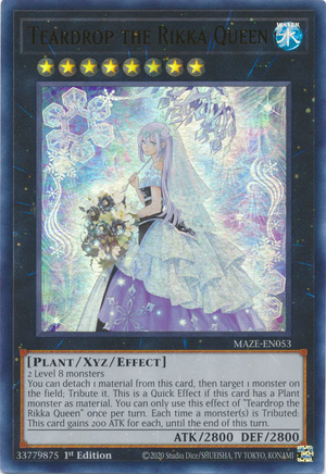 Teardrop the Rikka Queen | Yu-Gi-Oh! Wiki | Fandom