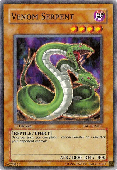 Venom Serpent | Yu-Gi-Oh! Wiki | Fandom