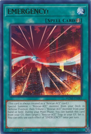EMERGENCY! | Yu-Gi-Oh! Wiki | Fandom