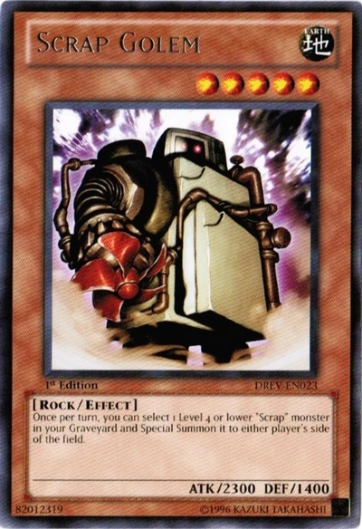 Card Gallery:Scrap Golem | Yu-Gi-Oh! Wiki | Fandom